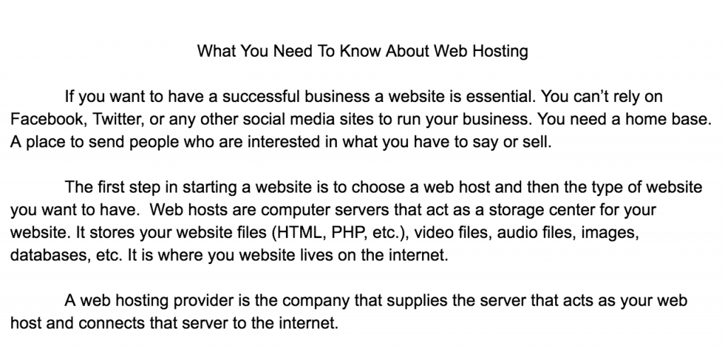 What You Need To Know About Web Hosting – Brandable Tech